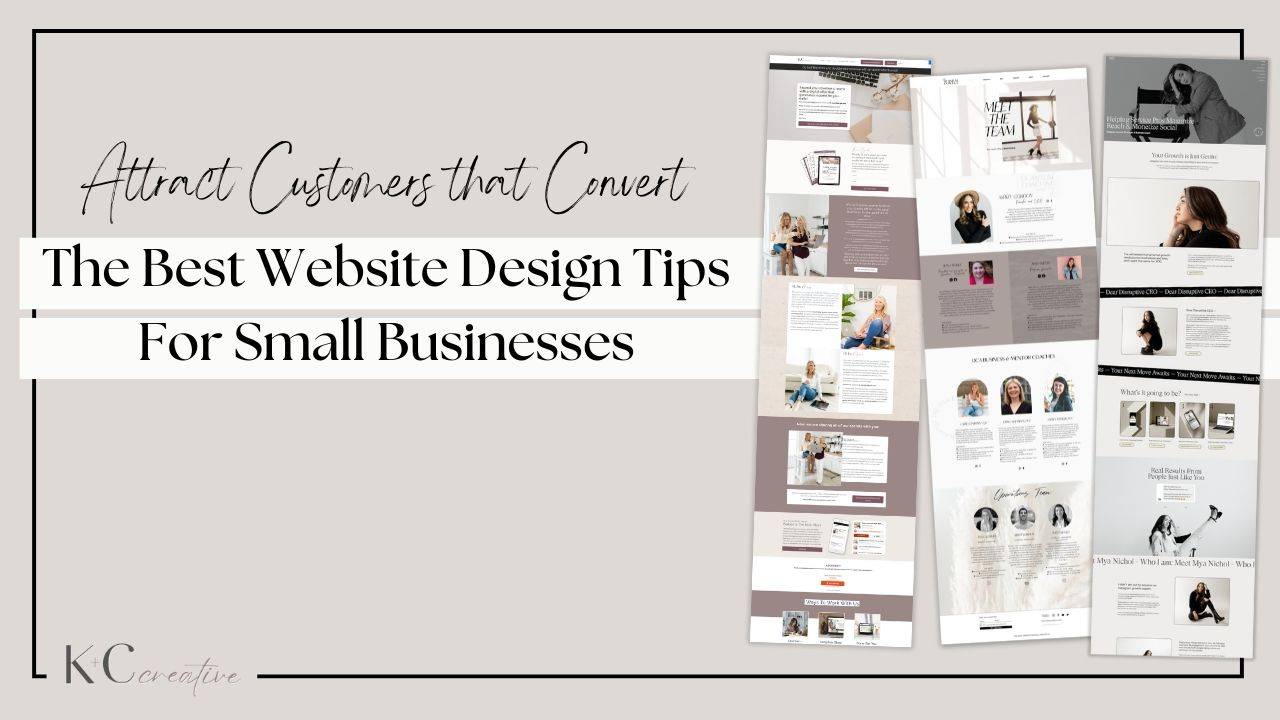 The Best Website Design Tips For Small Businesses
