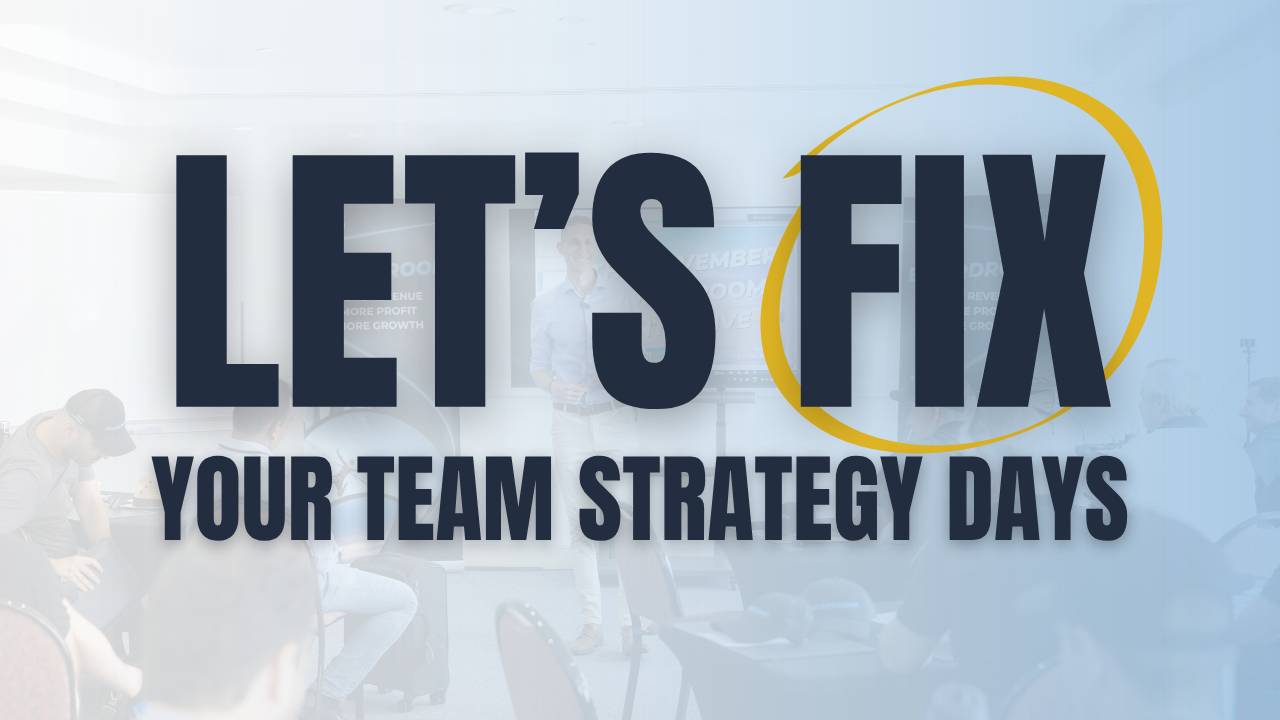 Let’s Fix Your Team Strategy Days