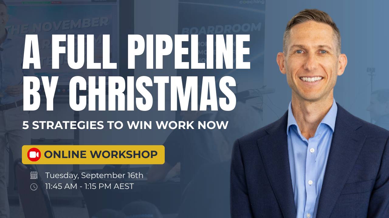 A Full Pipeline By Christmas - Online Workshop