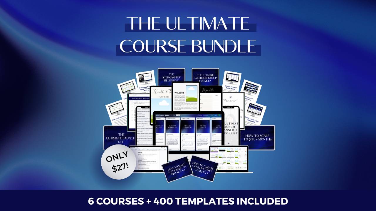 The Ultimate Get More Clients Course Bundle