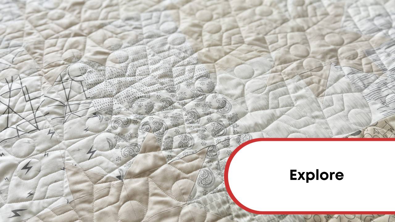 Explore Digital Edge-to-Edge Quilting Design