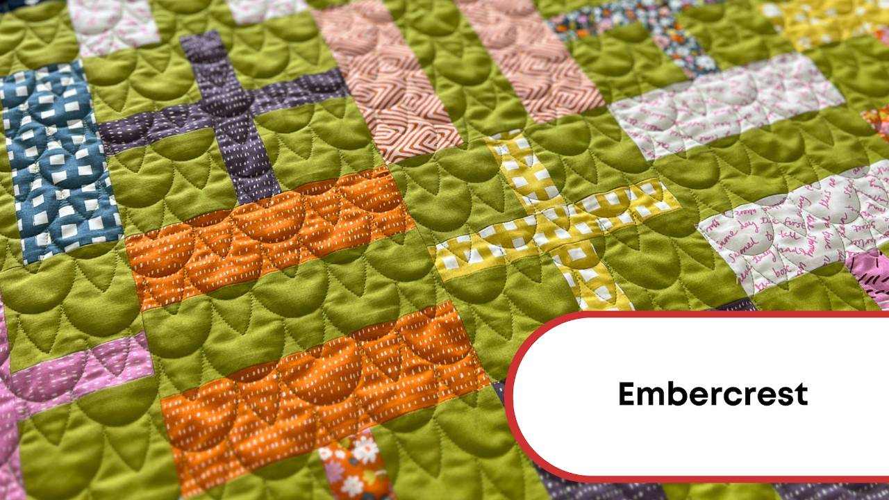 Embercrest Digital E2E Quilting Design