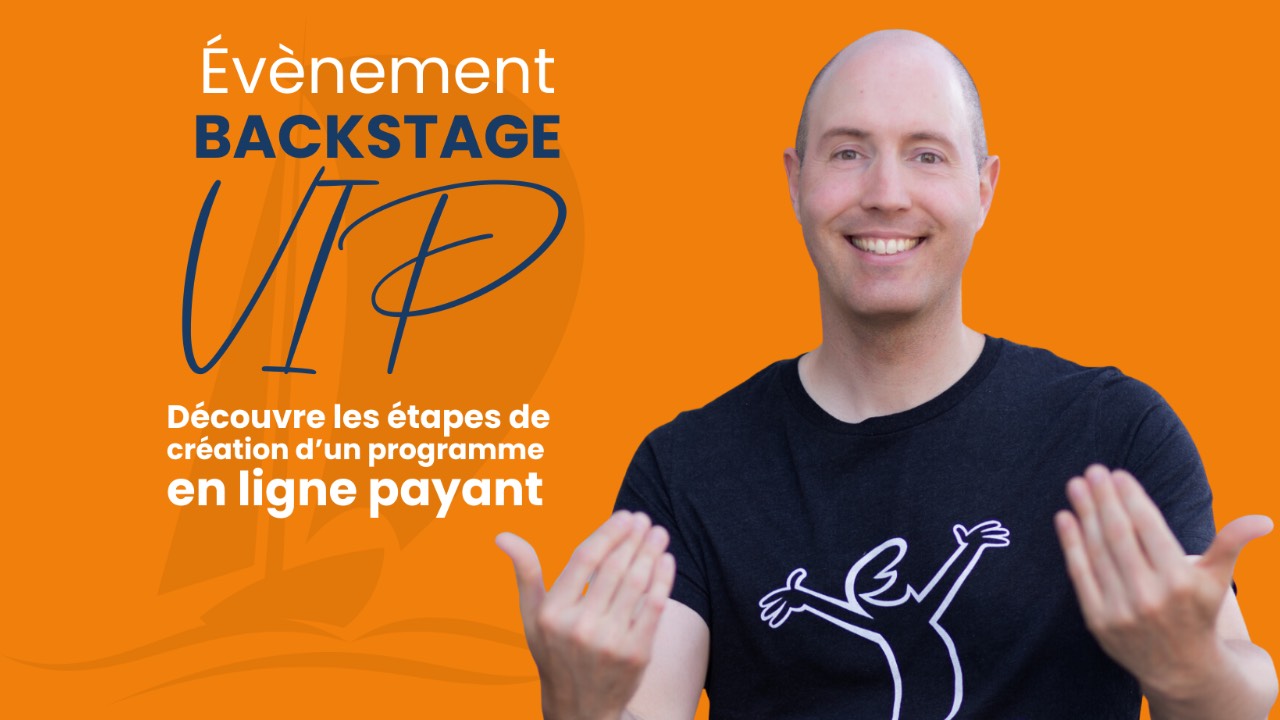 Évènement BACKSTAGE VIP