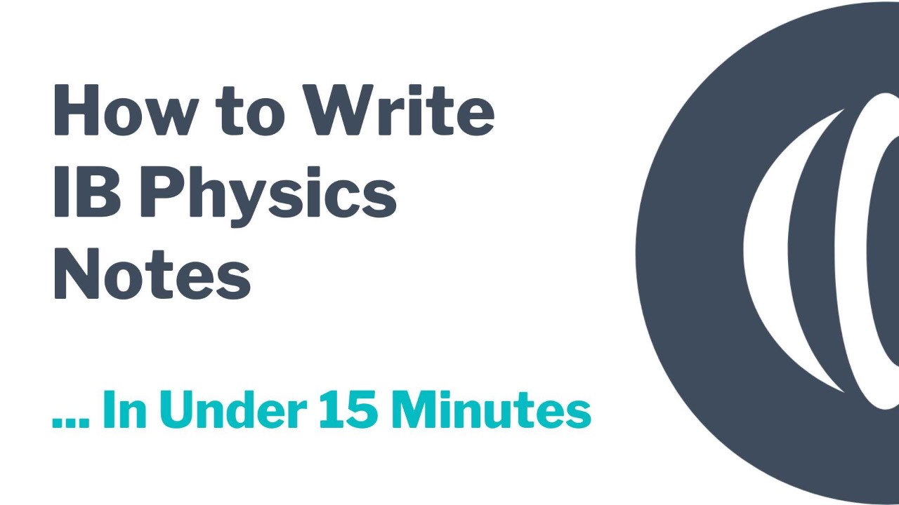 Optimise Your Study with GradePod's IB Physics Note Template