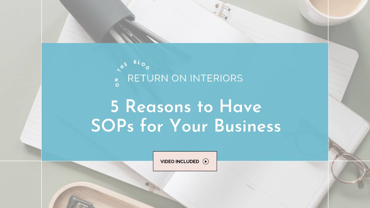 Why You Need SOPs