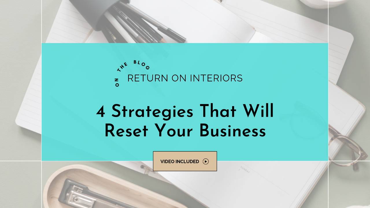 4 Strategies That Will Reset Your Business