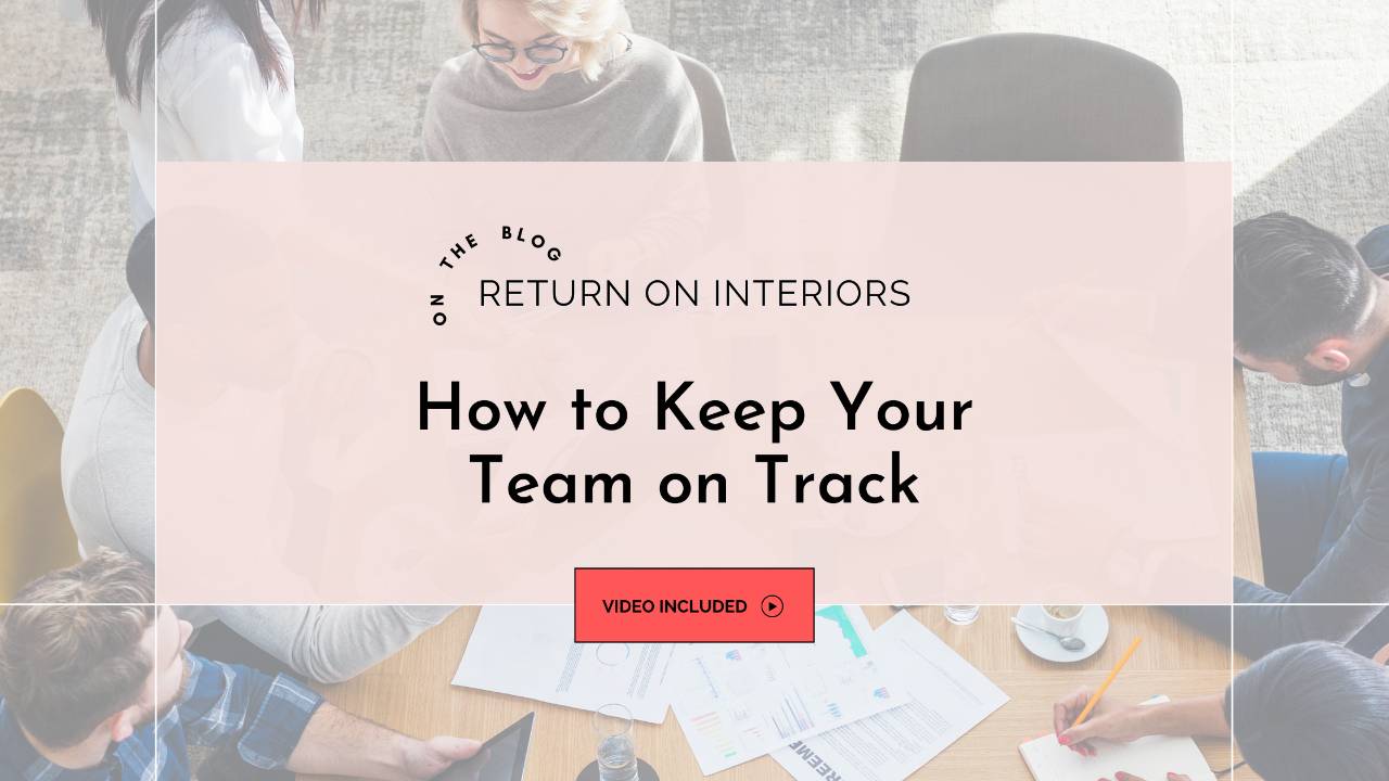 How to Keep Your Team on Track