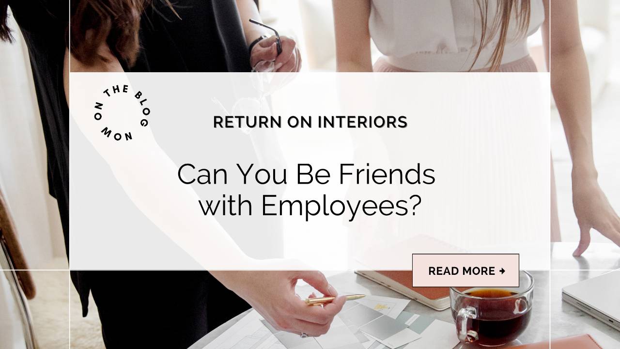 Can You Be Friends with Employees?