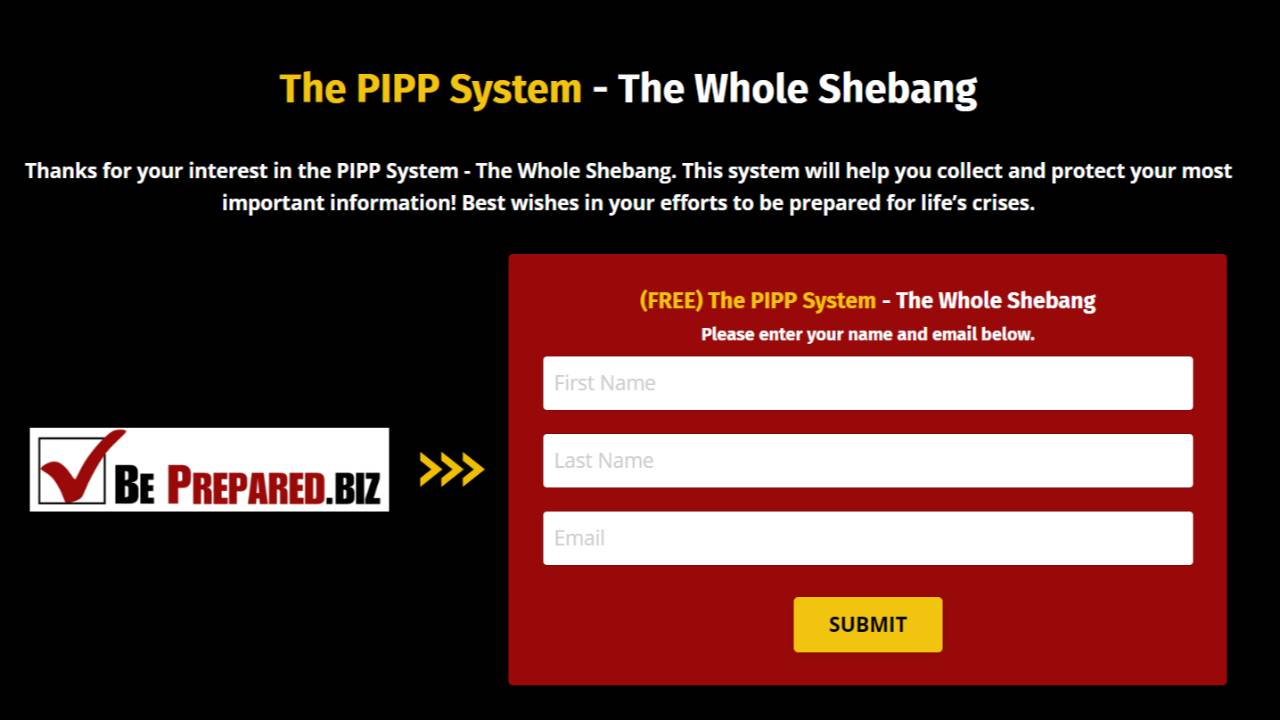 The PIPP System - The Whole Shebang