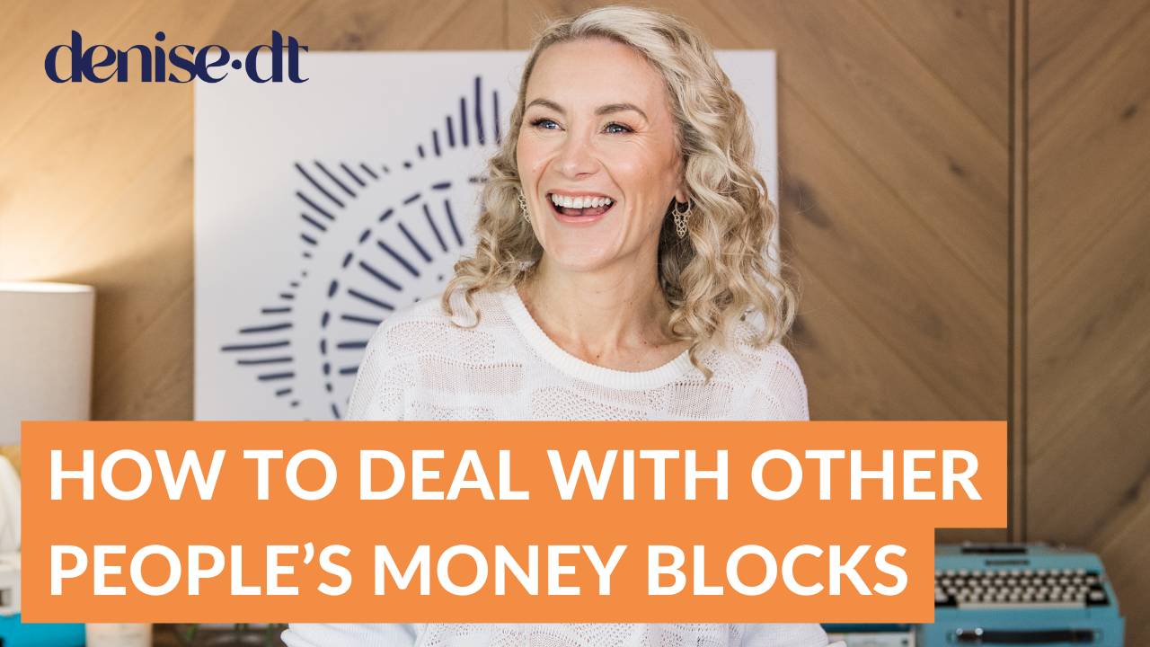 How to deal with other people’s money blocks