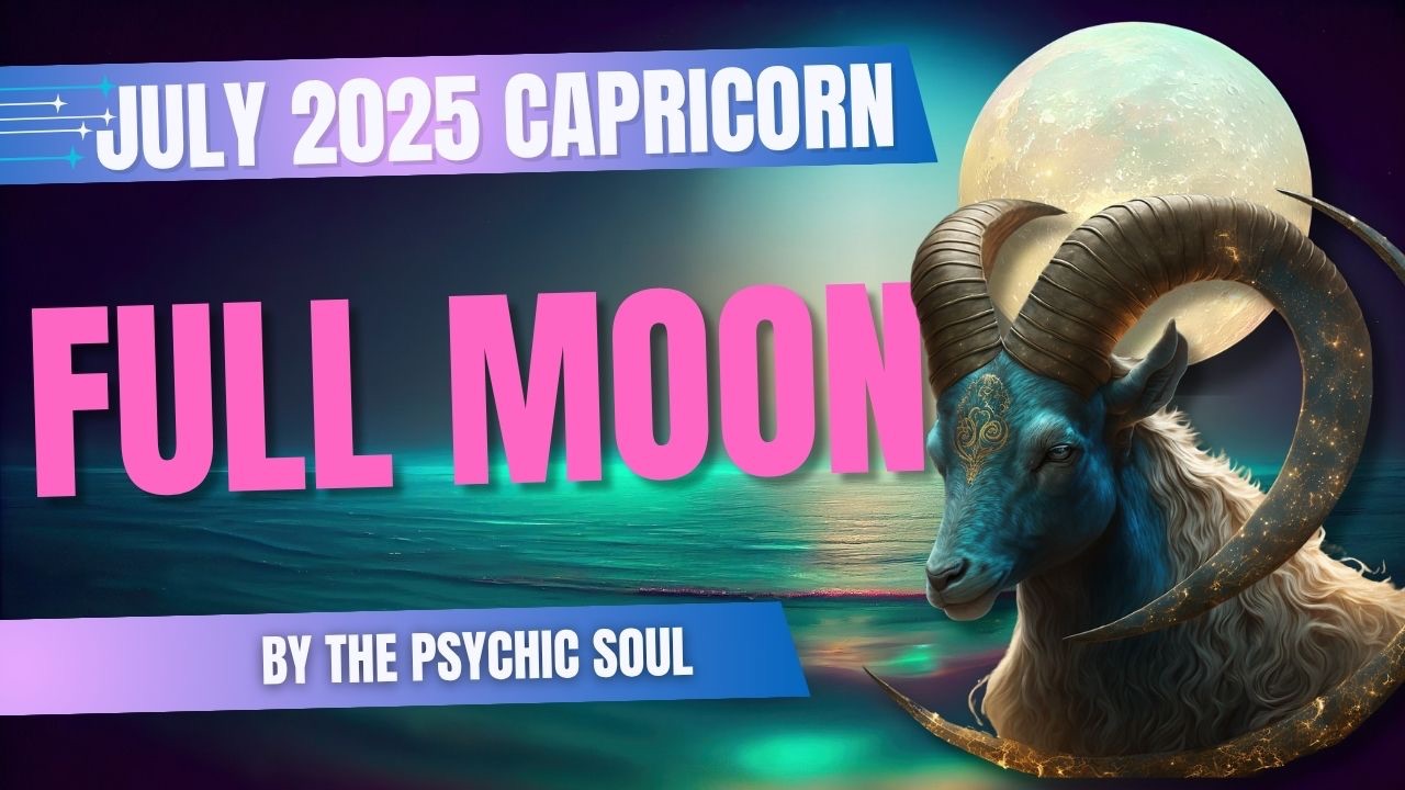 Capricorn Full Moon Guided Meditation | July 2025 Ritual + Journal
