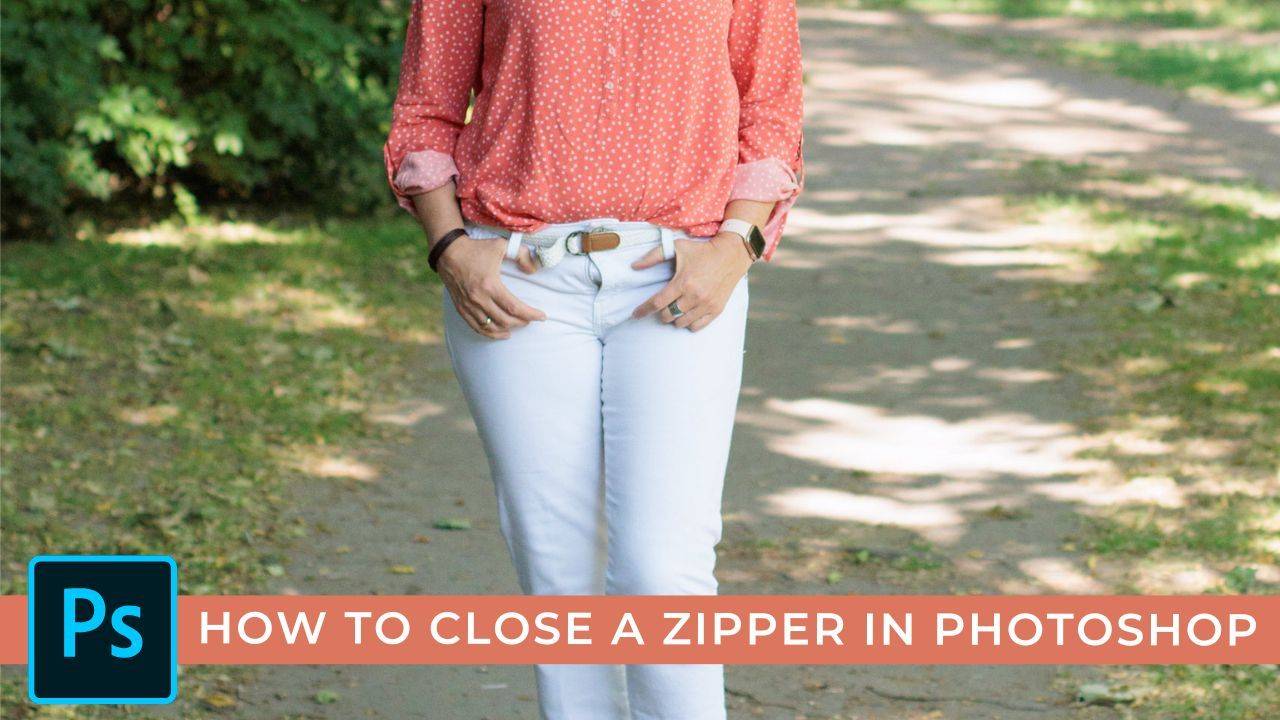 Client zipper was down! 😱 How to Close a Zipper in Photoshop