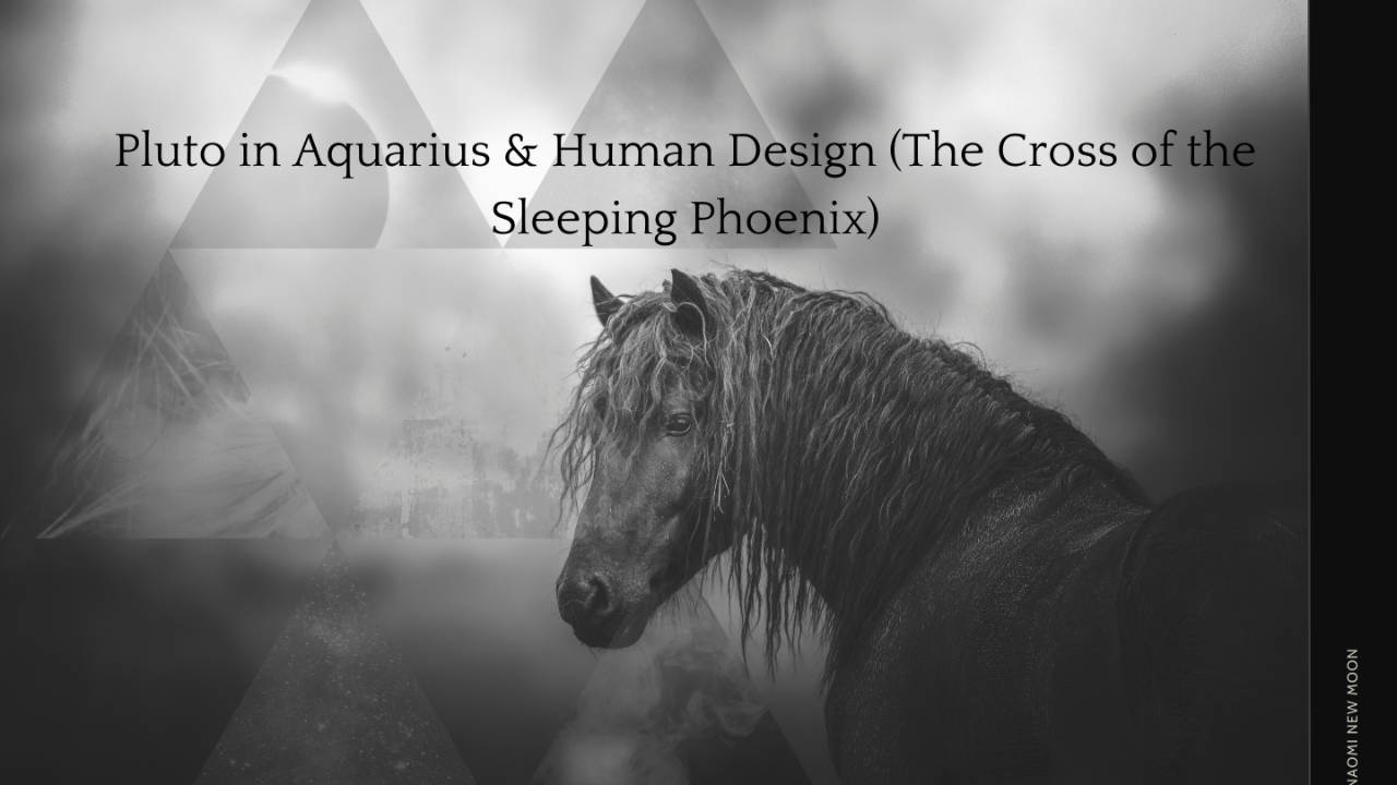 Pluto In Aquarius & Human Design (Cross of the Sleeping Phoenix)