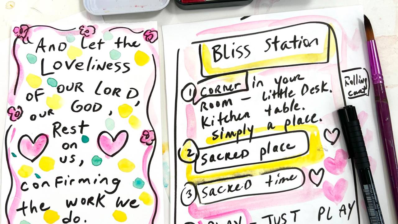 How to Create a Bliss Station For Creativity 🎨
