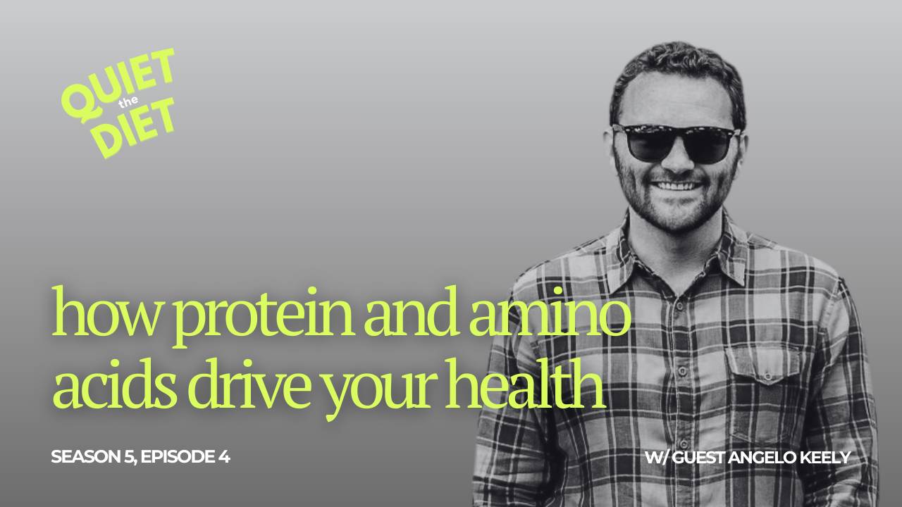 Protein & Amino Acids Drive Your Health w/ Angelo Keely, Kion Founder