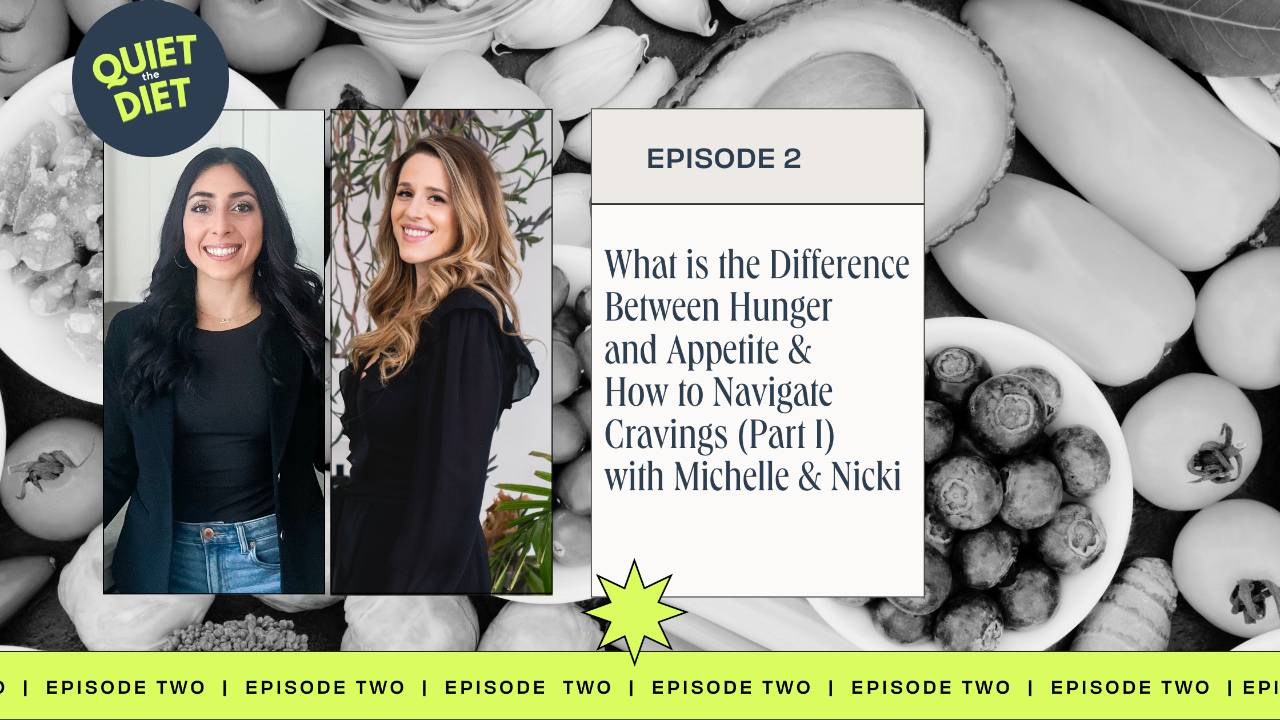 The Difference Between Hunger and Appetite & How to Navigate Cravings