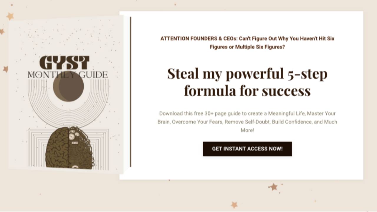 GYST: ADHD X Success X Hypnotherapy Guide