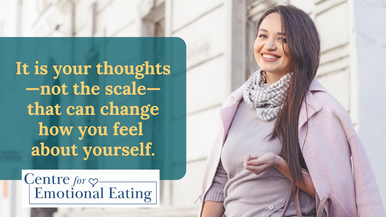 “I lost weight, but my brain still criticized my body size.”