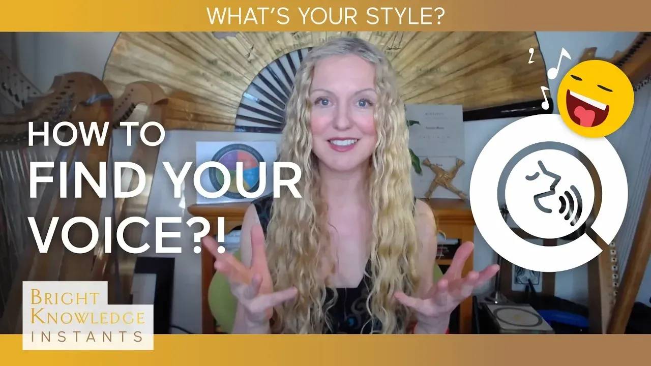 Find your voice, your style: clues surround you! (BKI 20)