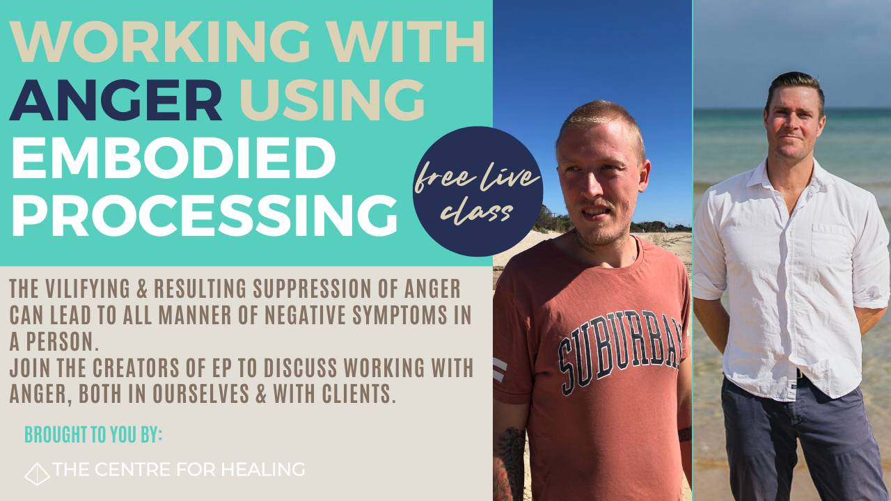 Working with Anger using Embodied Processing