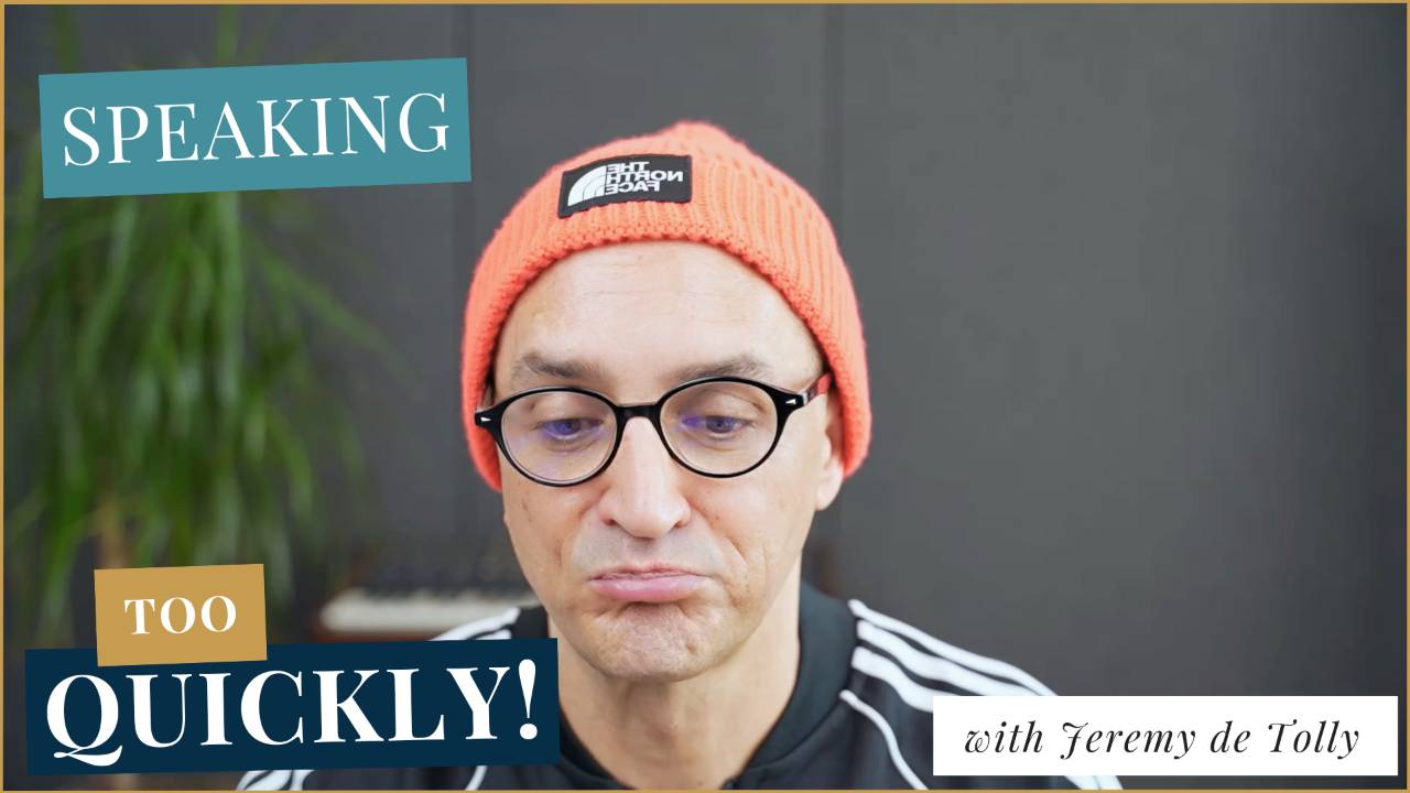 The psychology of speaking too quickly