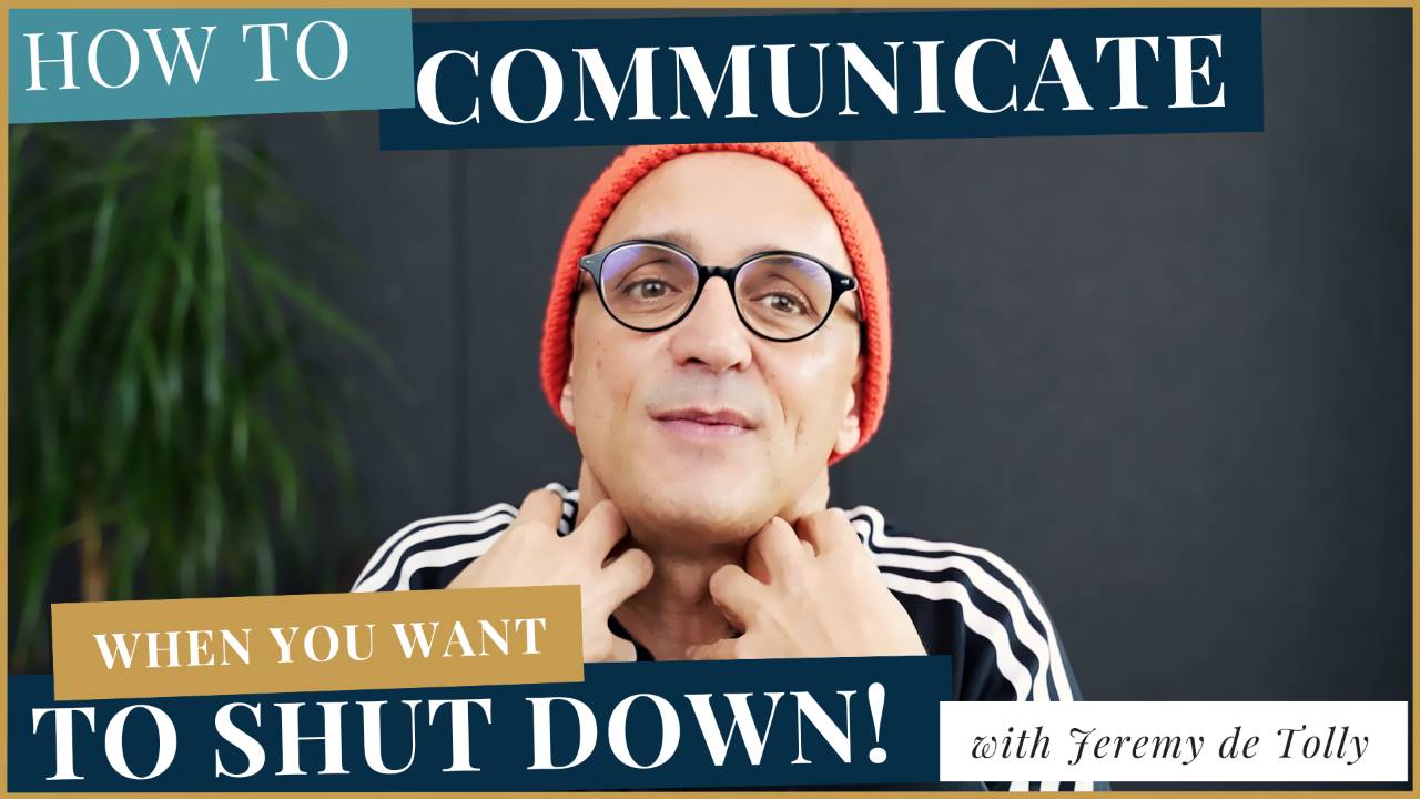 How to overcome a freeze response when your words just won't come out