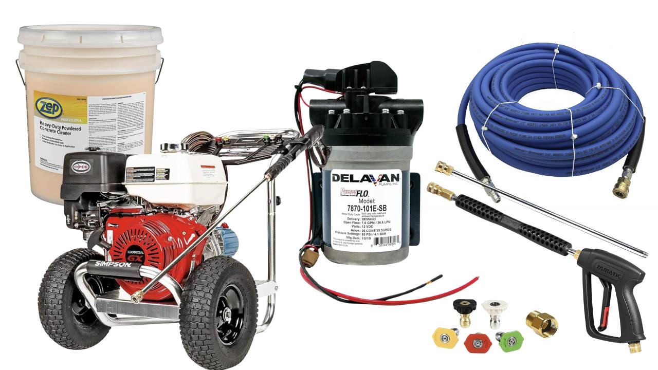 Pressure Washing Equipment & Tools