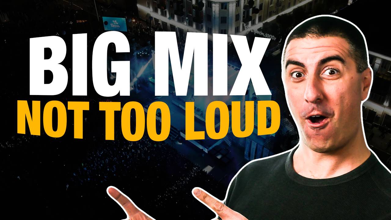 Mixing Lots of Inputs Without Being Too Loud for Live Sound at Church