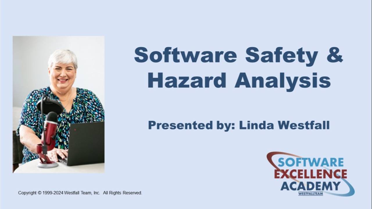 Software Safety & Hazard Analysis Course