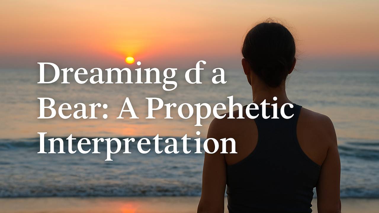 he Bear in My Dream: A Prophetic Word About Boldness, Strength