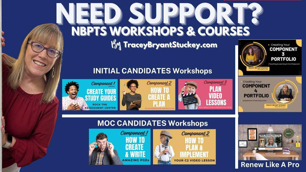 Tracey Bryant Stuckey | NBPTS | LIVE Workshops