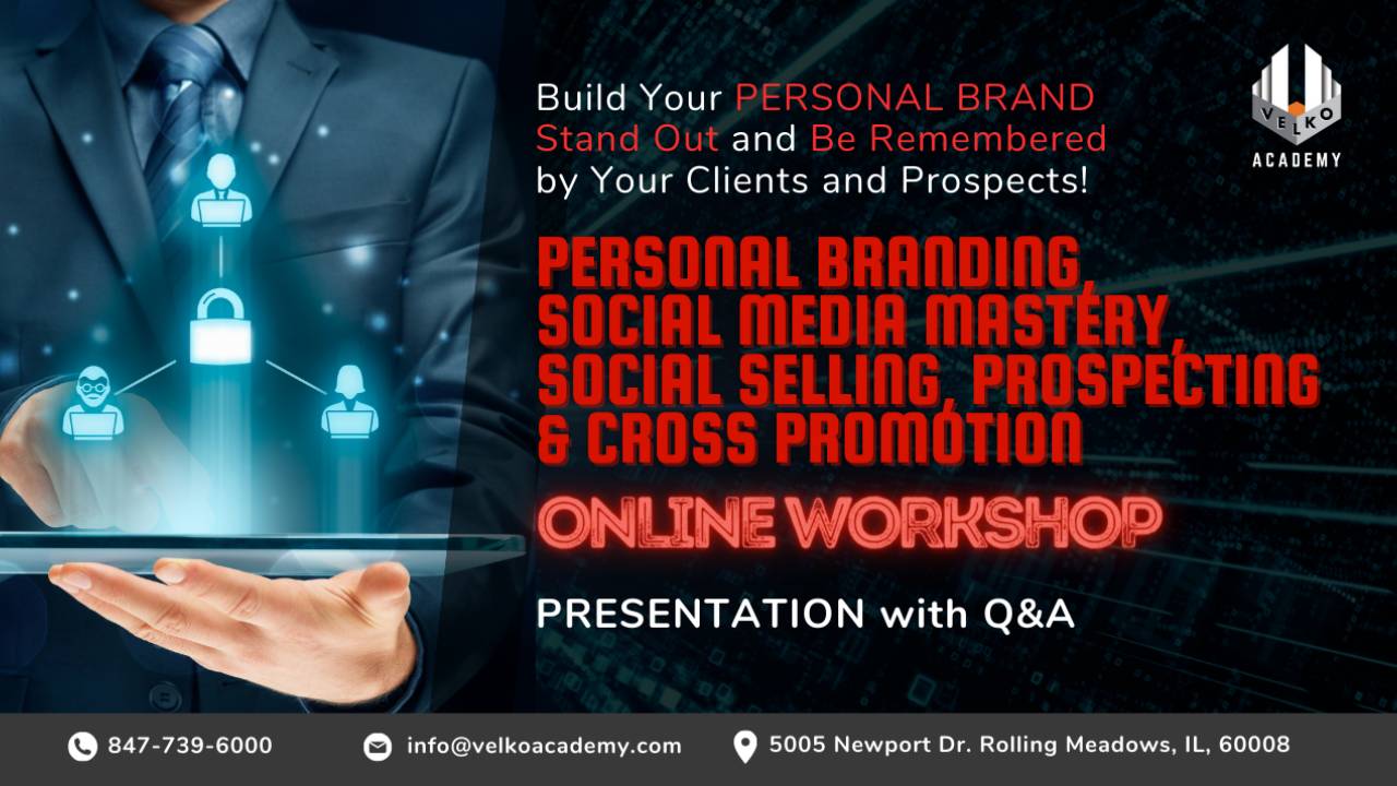 Online Workshop: BRANDING, SOCIAL MEDIA, PROSPECTING & CROSS PROMOTION