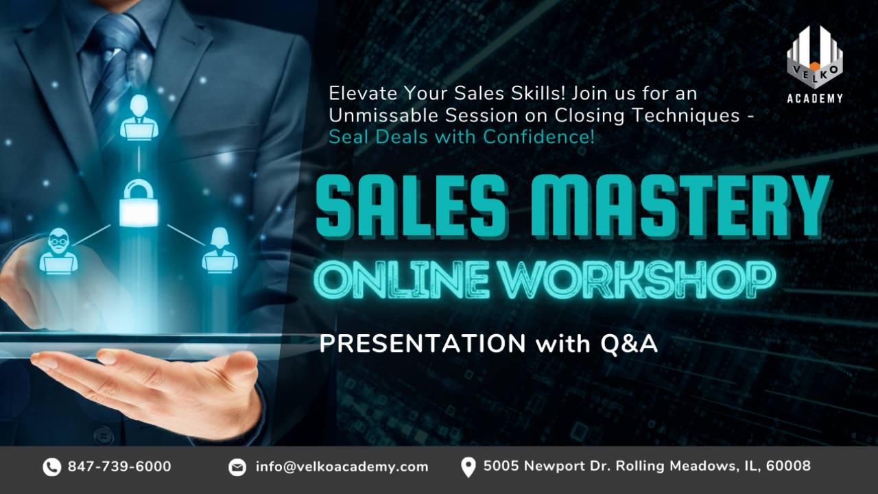 Online Workshop: SALES MASTERY