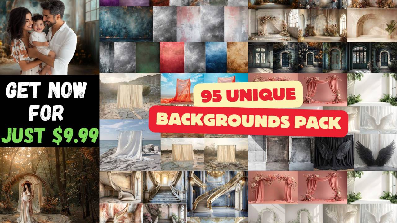 unique backgrounds pack