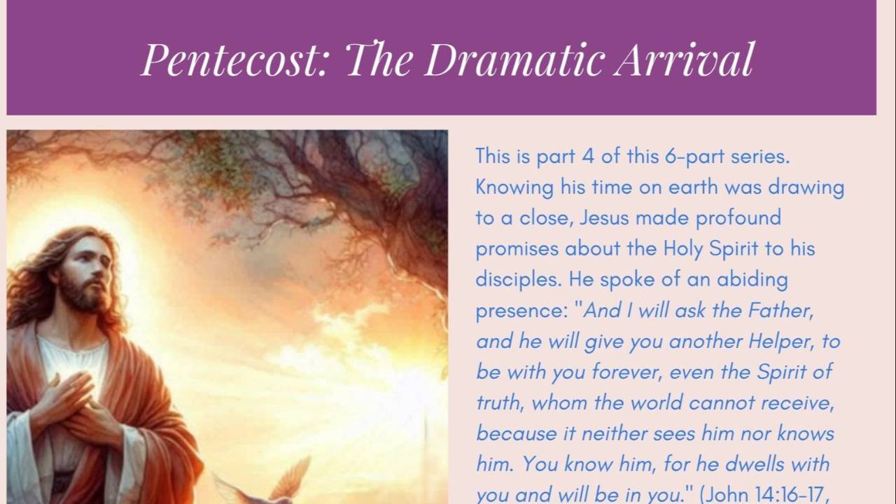 Pentecost: The Dramatic Arrival