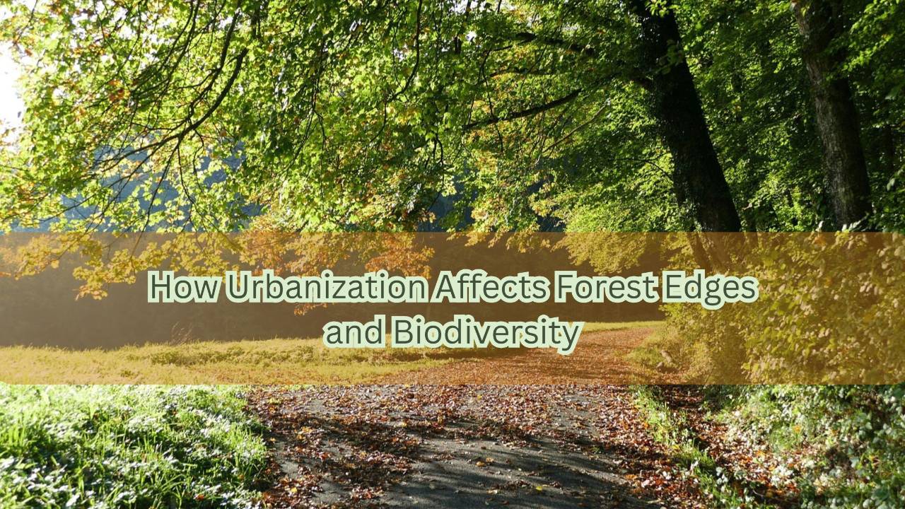 Forest Edge Effects How Urbanization Impacts Forest Edges