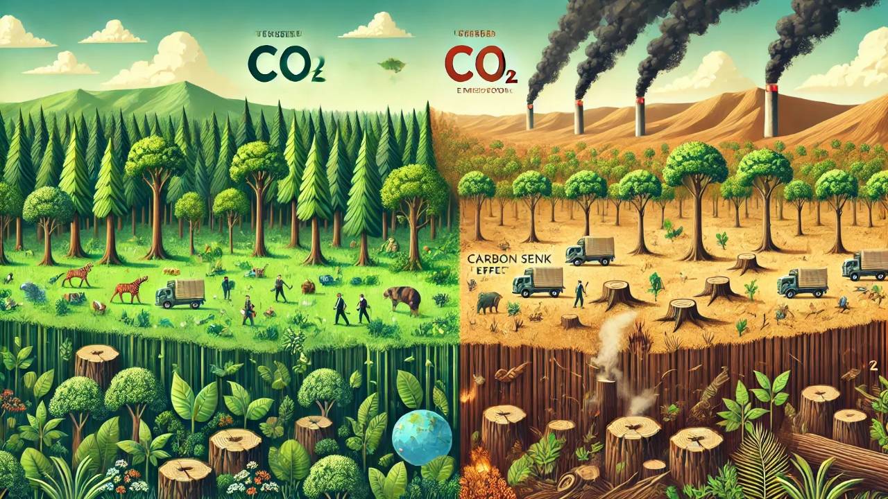 Deforestation Impacts Climate Change and Strategies for Reforestation