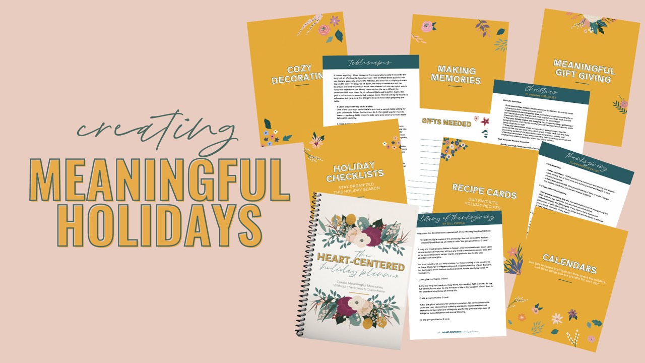 Create Meaningful Holidays
