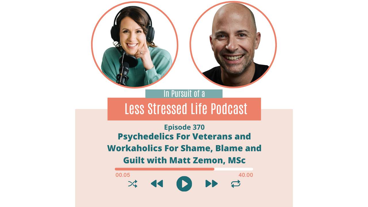 Psychedelics For Veterans and Workaholics with Matt Zemon, MSc
