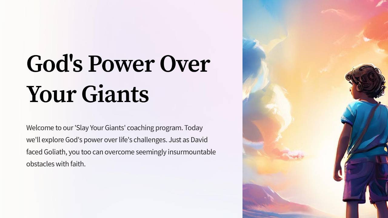 Slay Your Giants - 21 Day Coaching Program Waitlist