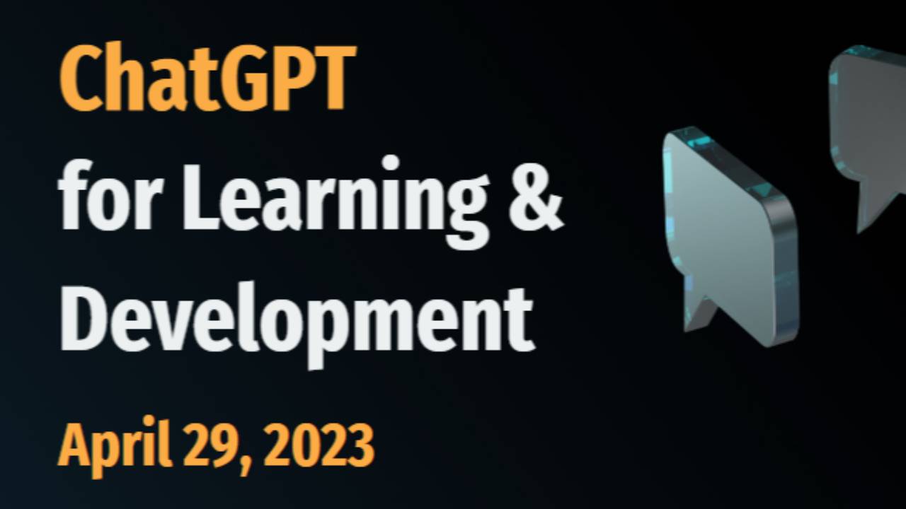 ChatGPT for Learning & Development - Virtual Class