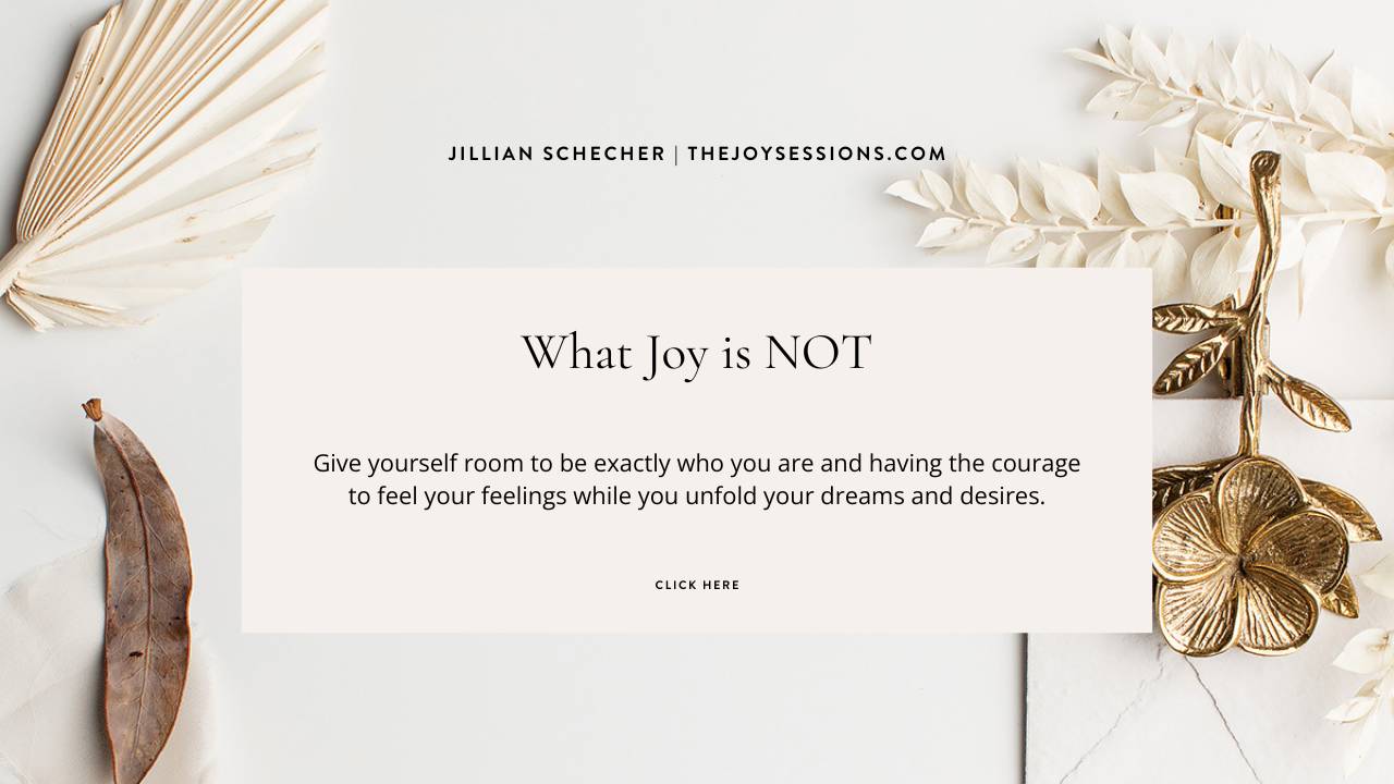 What Joy is NOT