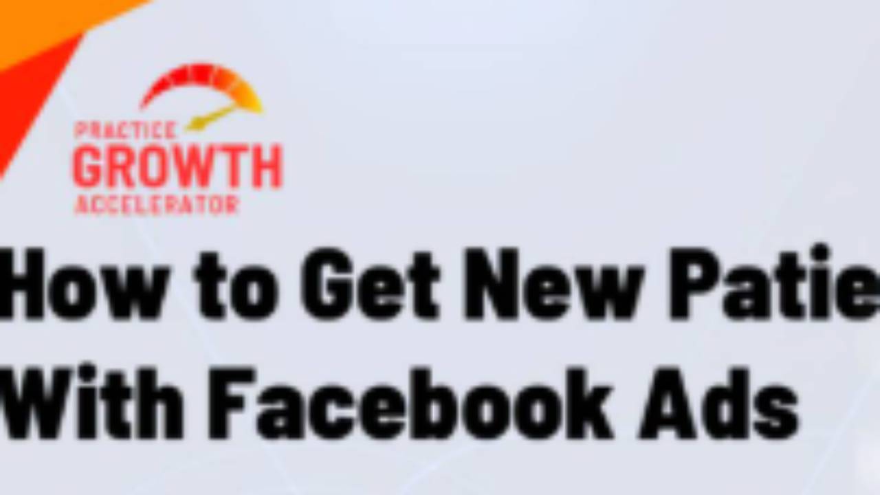 How to Get New Patients with Facebook Ads