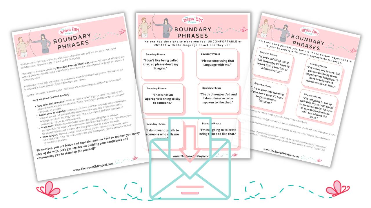 Boundary Setting Phrases Workbook