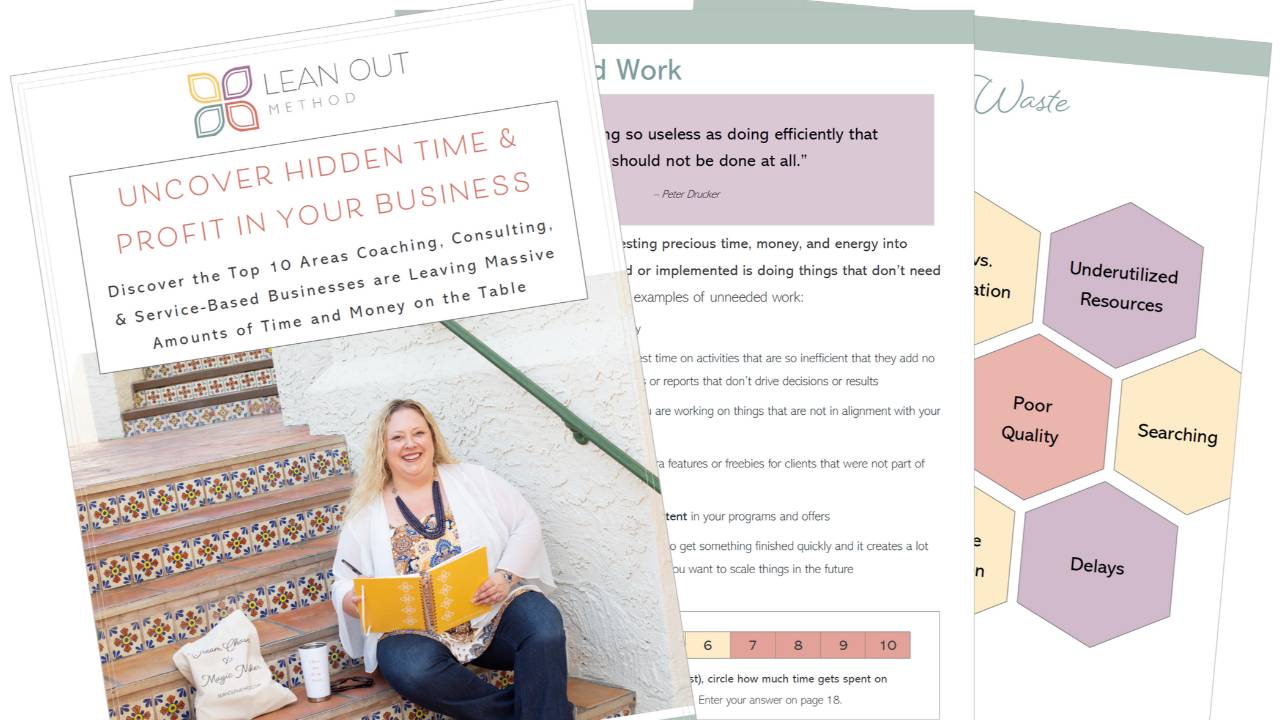 Top 10 Areas of Waste Guide | Lean Out Method