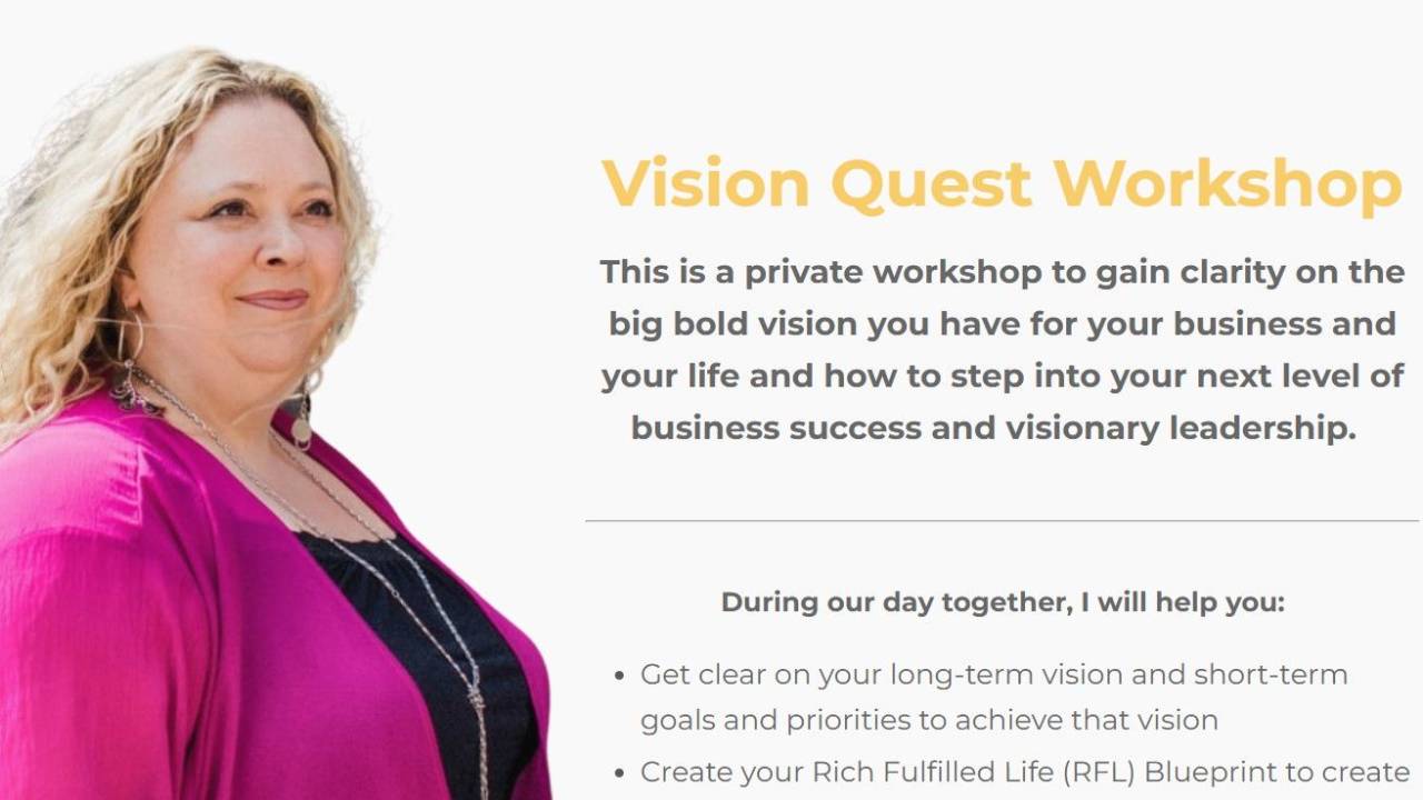 Vision Quest Workshop l Lean Out Method