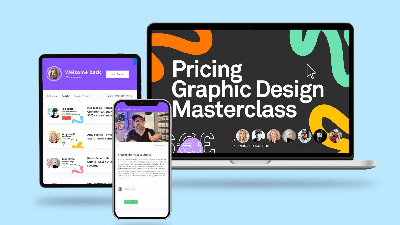 Pricing Graphic Design Masterclass | 60+ Videos