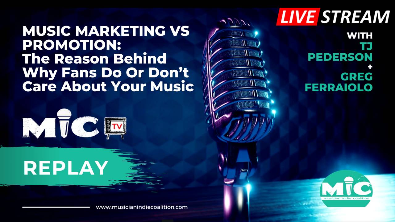Music Marketing vs Music Promotion | MIC