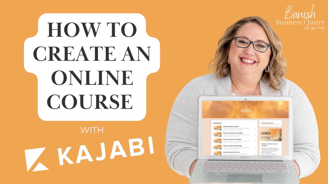 How to Create an Online Course with Kajabi