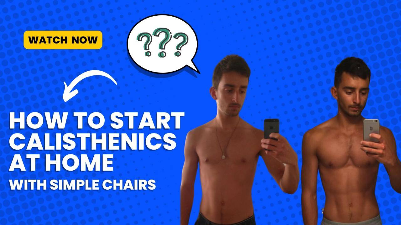 How to Start Calisthenics at Home With Simple Chairs